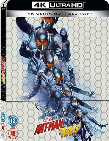 Ant-Man & The Wasp (12) 2018 4K UHD+BR - Zavvi Excl. Limited Ed Steelbook - CeX (UK): - Buy ...